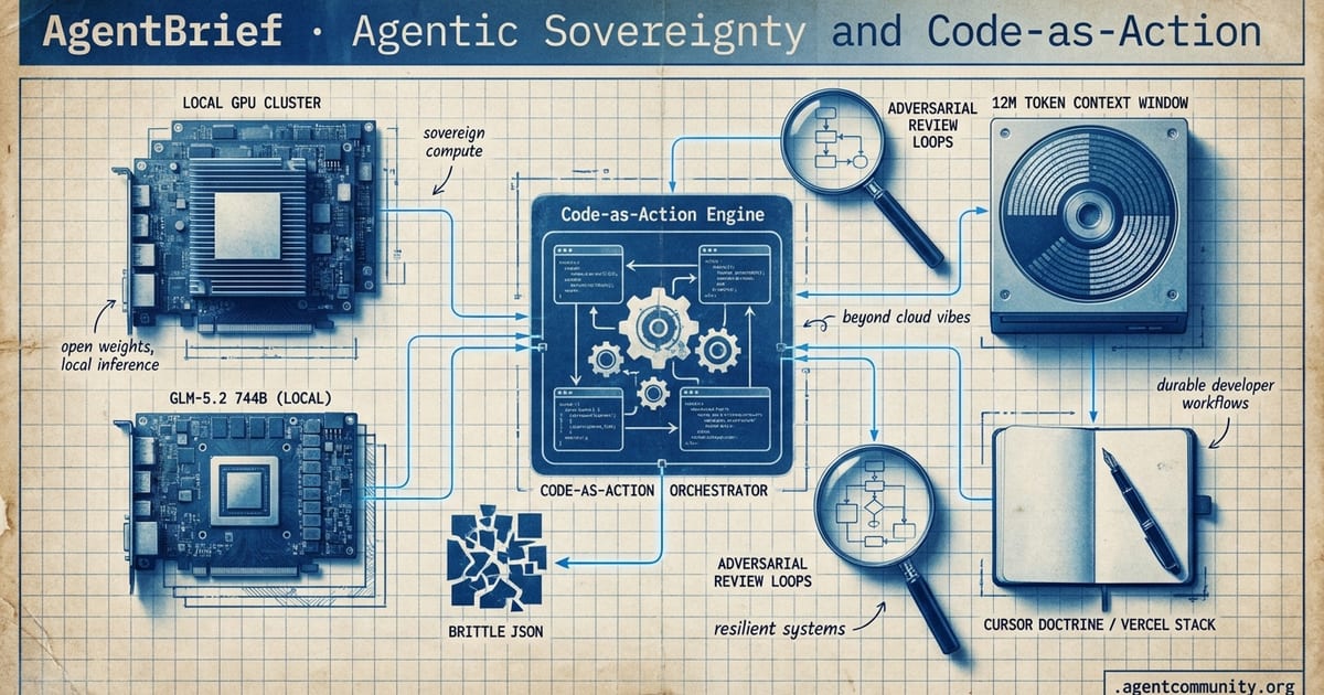 Agentic Sovereignty and Code-as-Action · Agent Brief